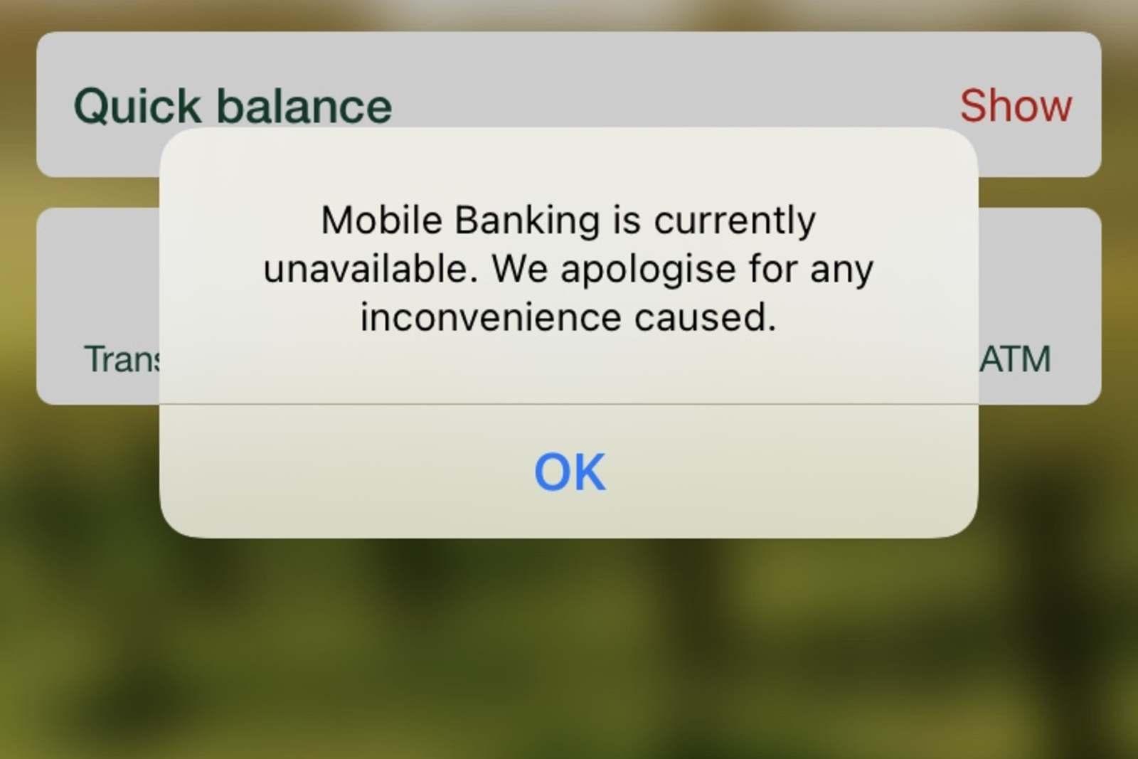 Another internet outage brings down UK banks’ websites and mobile apps