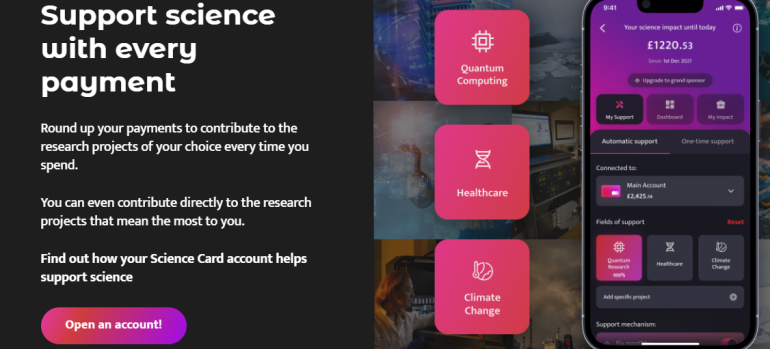Science Card is set to launch in September